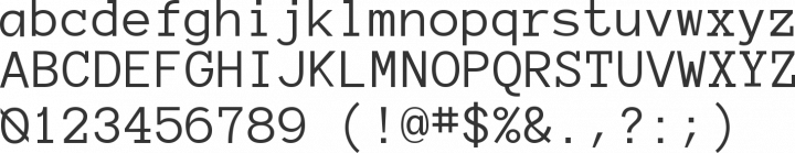 Anonymous Font Free by Mark Simonson » Font Squirrel