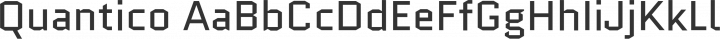 Quantico Font Free by MADType » Font Squirrel
