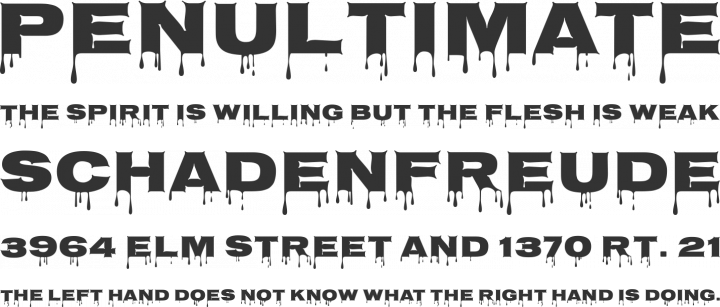 Nosifer Caps Font Free by Typomondo » Font Squirrel