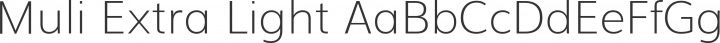 Muli Font Free by Vernon Adams » Font Squirrel
