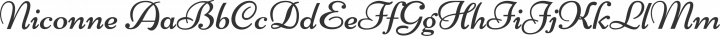 Niconne Font Free by Vernon Adams » Font Squirrel