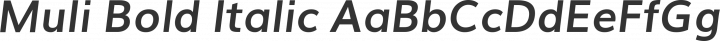 Muli Font Free by Vernon Adams » Font Squirrel