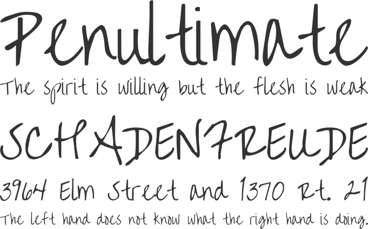 Over the Rainbow Font Free by Kimberly Geswein » Font Squirrel